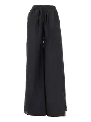 Andamane Cotton Trousers - Black