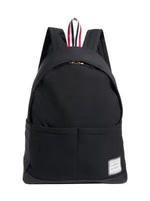 Thom Browne Twill Multi-pocket Backpack - Black