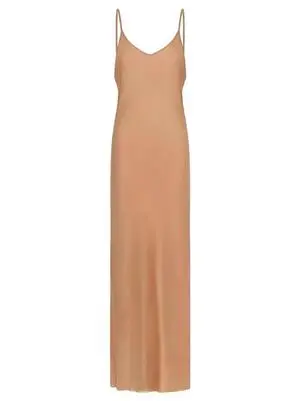 Roberto Cavalli Sleeveless Maxi Dress - Neutrals