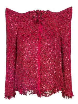BALMAIN Balmain Glitter Tweed Jacket