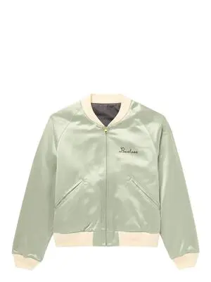 Visvim Reversible Bomber Jacket - Green