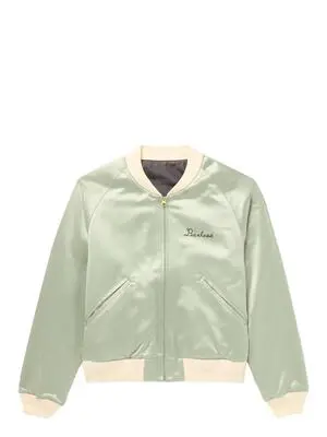 Visvim Visvim Reversible Bomber Jacket Light Green
