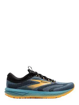 Brooks Revel 7 Sneakers - Storm Blue/black/orange Pop