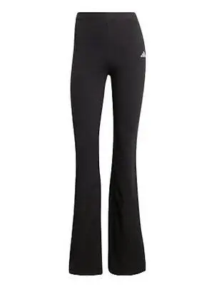 Adidas Essentials Small Logo Flared Leggings - Black/white