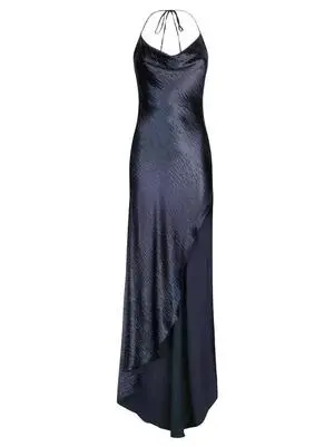 Roberto Cavalli Sleeveless Gown - Blue
