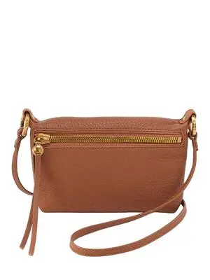 Hobo HOBO Run About Leather Crossbody Bag Warm Honey