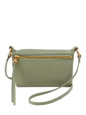 Hobo HOBO Run About Leather Crossbody Bag Watercress