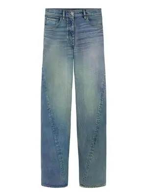 Versace Wide Leg Jeans - Blue