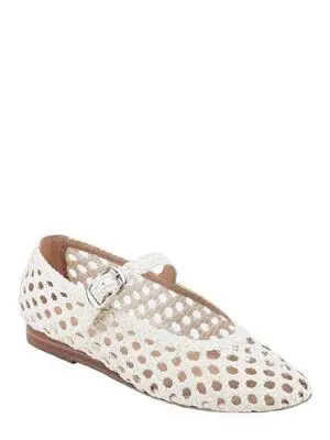 Marc Fisher Evonna Mary Jane Flat - White