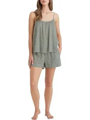 PAPINELLE Anais Short Pajamas - Forest Green