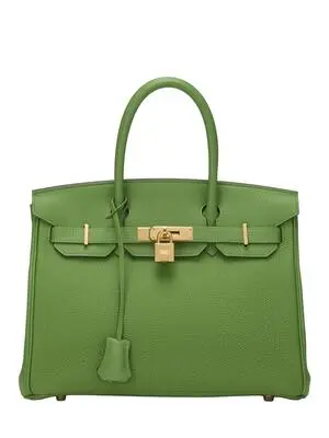 Hermès - Hermès Vert Yucca Togo Birkin 30