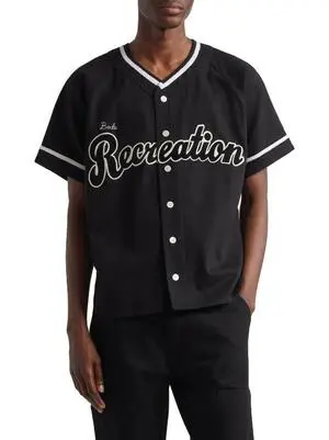BODE Baseball Shirt - Black