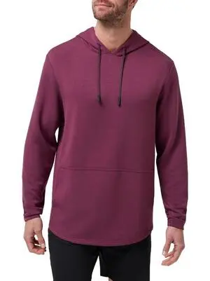 Travis Mathew Fibercloud Hoodie - Mauve Wine