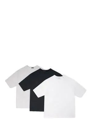 INDUSTRIE AUSTRALIA The Del Sur T-shirt - White Grey Black