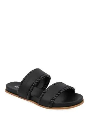 Mia Vada Two-strap Sandal - Black