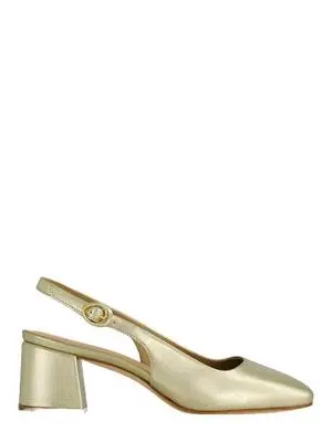 Bernardo Bernardo Footwear Alexia Slingback Pump Champagne