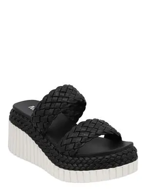 MIA MIA Yoshi Braided Platform Wedge Sandals