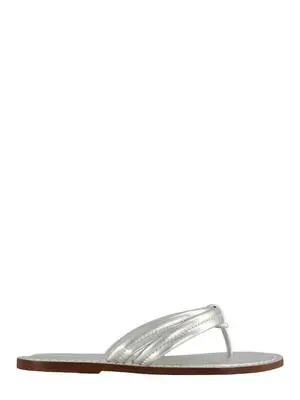 Bernardo Bernardo Footwear Miami Thong Sandal Silver