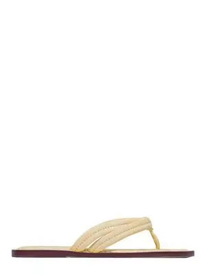 Bernardo Bernardo Footwear Miami Thong Sandal Vanilla