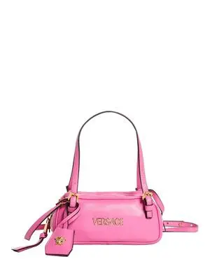 Versace Versace Mini Logo East/west Leather Shoulder Bag Dragon Fruit Gold