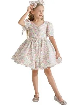 MIMI TUTU Bahia Sequin Dress - Multicolor