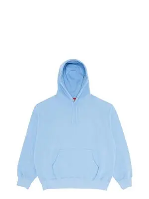 Supreme Satin Appliqué Hooded Sweatshirt - Blue