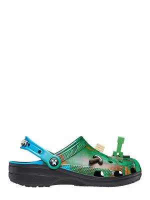 CROCS Minecraft X Classic Clog 'dark Forest - Green