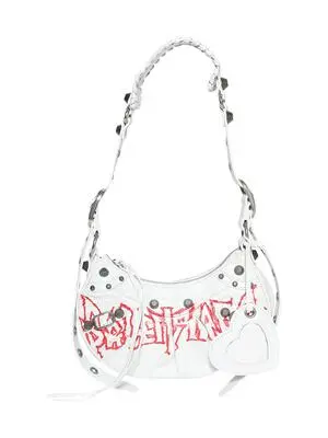 Balenciaga Le Cagole Shoulder Bag - White