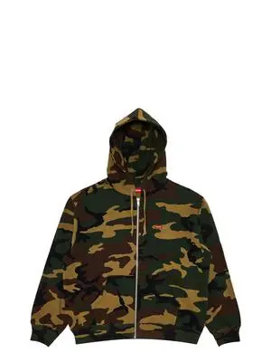 Supreme Small Box Zip Up Hooded Sweatshirt - Multicolor