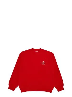 Supreme Crest Crewneck - Red