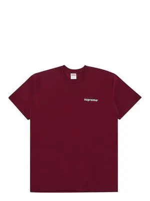 Supreme Fuck Money Tee 'cardinal - Red