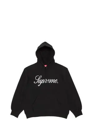 SUPREME Supreme Embroidered Script Hooded Sweatshirt