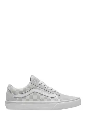 VANS Old Skool Checkerboard Sneakers - Grey