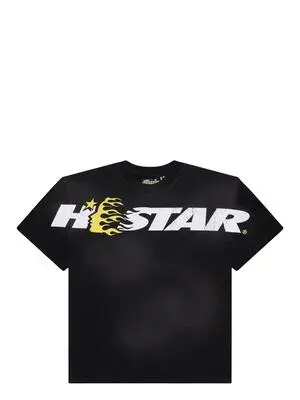 HELLSTAR Studios Cartoon Logo T-shirt 'yellow - Black