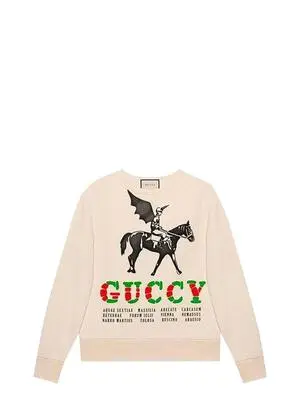 Gucci Crewneck Sweatshirt - White