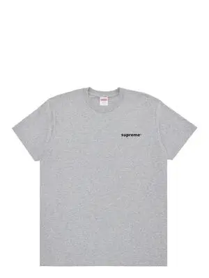 Supreme Fuck Money Tee 'heather Grey' Grey