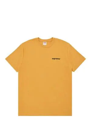 Supreme Fuck Money Tee 'mustard' Yellow
