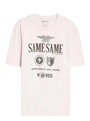 Martine Rose Classic T-shirt 'pale - Pink