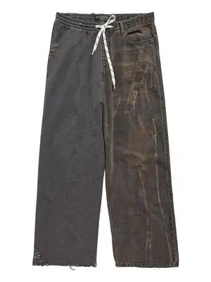 Balenciaga Hybrid Baggy Pants - Brown