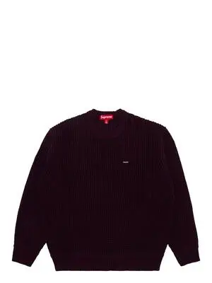 Supreme Supreme Waffle Small Box Sweater Red