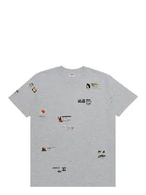 Supreme Upset Tee 'ash Grey' Grey