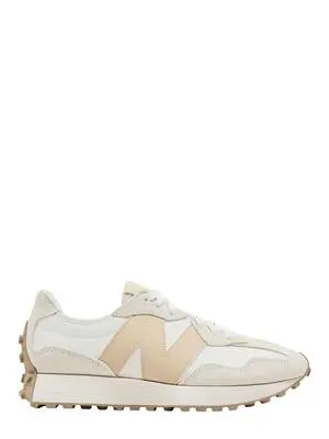 NEW BALANCE 327 Lace-up Sneakers - Cream