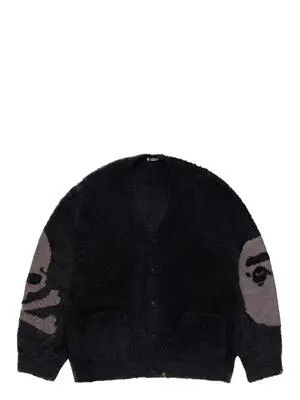 A BATHING APE X Mmj Knit Cardigan - Black