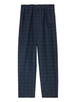 KENZO Weave Jogger Pants 'blue'