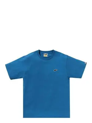 A BATHING APE Sta One Point Tee - Blue