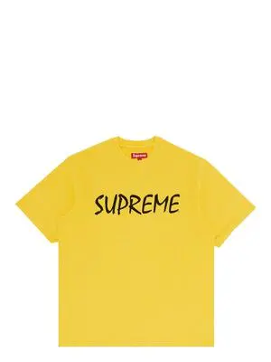 Supreme Ftp Short-sleeve Top 'yellow' Yellow