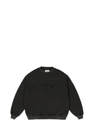PALACE Triple Stitch Crew - Black