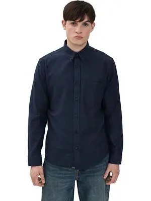Billy Reid Tuscumbia Classic Shirt - Navy
