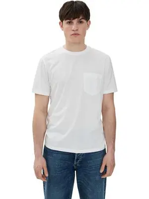 Billy Reid Washed Tee - White