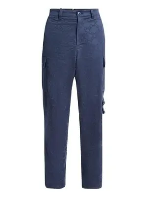 Givenchy 4g Monogram Cargo Trousers - Navy